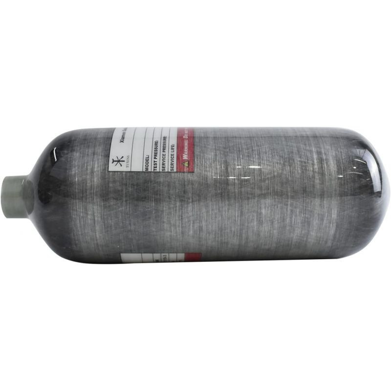Kevlar (carbon) Tank with a capacity of 2 Liters - 310 Bar by Tuxing