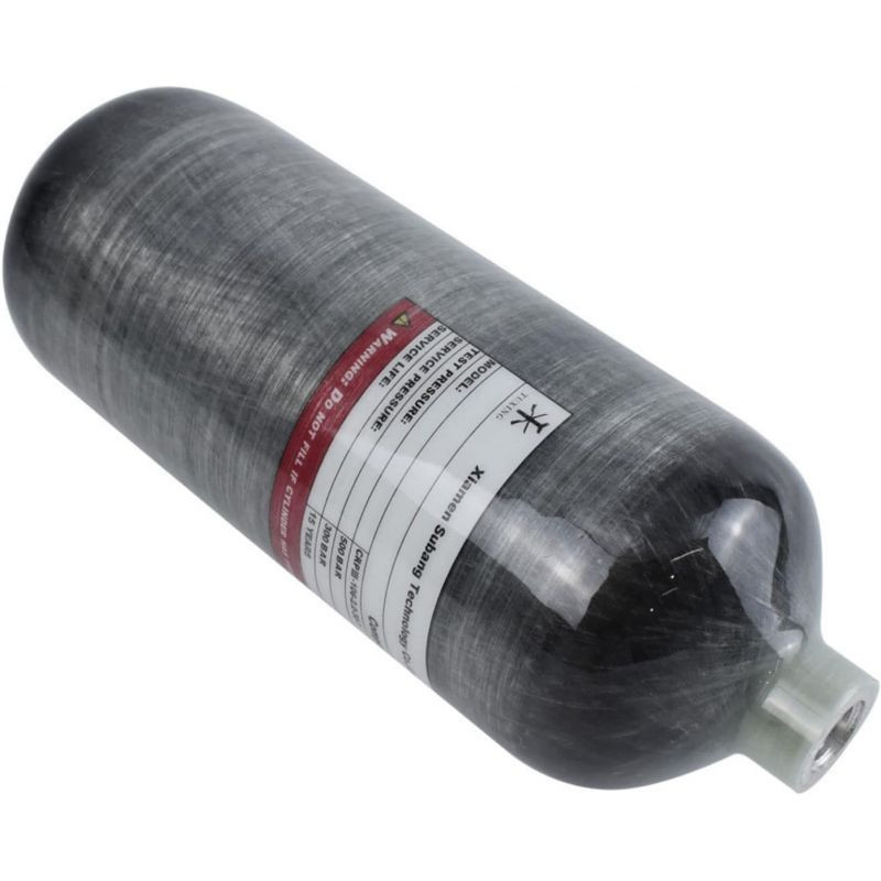 Kevlar (carbon) Tank with a capacity of 2 Liters - 310 Bar by Tuxing